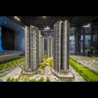China 1:150 Hyper-realistic Talent Housing Sales Model | Zihe Residence Residential Sand Table for sale