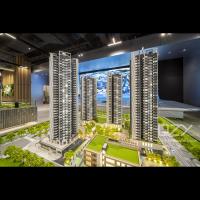 China 1:150 Hyper-realistic Talent Housing Sales Model | Zihe Residence Residential Sand Table for sale