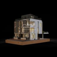 China 1:50 Cutaway Villa Interior Physical Model | TVC Residencial Luxury Sales Display Model for sale