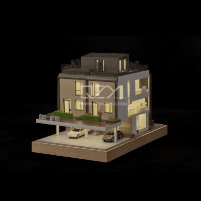 China 1:50 Cutaway Villa Interior Physical Model | TVC Residencial Luxury Sales Display Model for sale