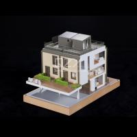 China 1:50 Cutaway Villa Interior Physical Model | TVC Residencial Luxury Sales Display Model for sale
