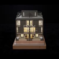 China 1:50 Cutaway Villa Interior Physical Model | TVC Residencial Luxury Sales Display Model for sale