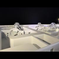 China Custom Industrial Scale Model | IBA Proton Therapy Centre Display Model with Lighting & Fine Detailing for sale