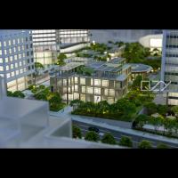 China 1:150 Large Exhibition Scale Model | Shenzhen Longgang Ecological Intelligence Valley Industrial Headquarters Complex for sale