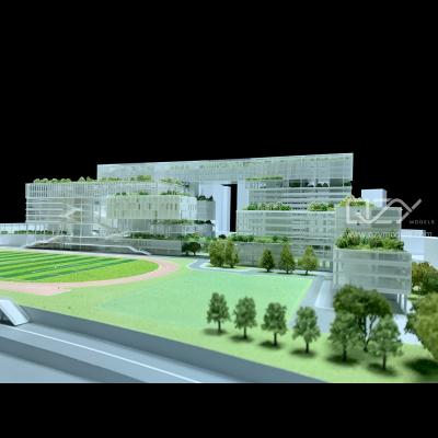 China Fast-Track Architectural Model: 1:200 Baoan Education City Park by QZYMODELS for sale