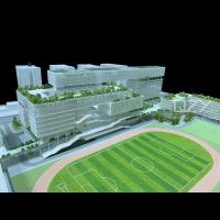 China Fast-Track Architectural Model: 1:200 Baoan Education City Park by QZYMODELS for sale