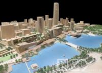 China Custom Large Urban Planning Architectural Model | 1:500 Chengdu 5G Smart City|Aecom for sale