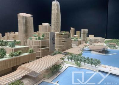 China Custom Large Urban Planning Architectural Model | 1:500 Chengdu 5G Smart City|Aecom for sale