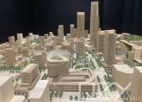 China Custom Large Urban Planning Architectural Model | 1:500 Chengdu 5G Smart City|Aecom for sale
