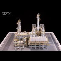 China 1:80 Oil & Gas Process Plant Scale Model for Global Process Systems (GPS) | QZYMODELS for sale