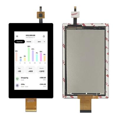 China 5.0 Inch TFT LCD Display 480x854 IPS Capacitive Touch Screen ST7701S 350cd/m² for sale