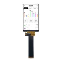 China 5.0-inch TFT LCD Display Module 1200×1920 Resolution 1200cd/m² Brightness for Industrial PDA Applications for sale