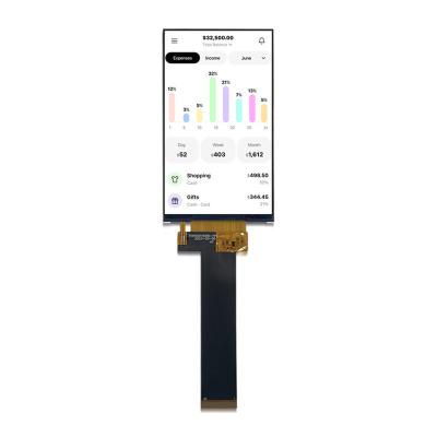 China 5.0-inch TFT LCD Display Module 1200×1920 Resolution 1200cd/m² Brightness for Industrial PDA Applications for sale