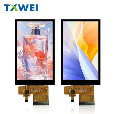 China 3.97 inch 480x800 IPS TFT LCD Touch Display RGB Interface for Raspberry Pi PDA for sale