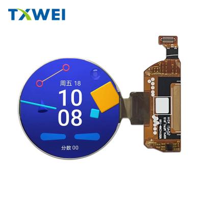 China 1.39 Inch 454×454 Round TFT LCD Display - 400 cd/m² Brightness, SPI/MIPI Interface for Wearable Devices for sale