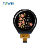 China TXWEI 3.4 Inch Round TFT LCD Display 800x800 High Resolution All OClock JD9365DA for sale