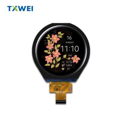 China TXWEI 3.4 Inch Round TFT LCD Display 800x800 High Resolution All OClock JD9365DA for sale