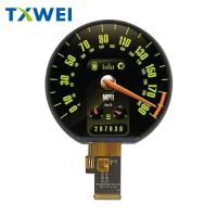 China 3.6 inch 544x506 Round TFT LCD Display High Brightness Sunlight Readable for Vehicle Medical Instruments for sale