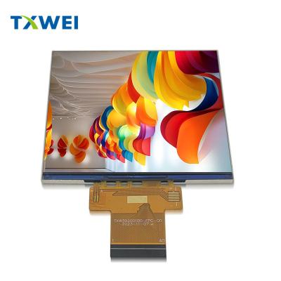 China TXWEI 3.92 Inch 480x480 Square TFT LCD Display 500cd/m² Medical Equipment for sale
