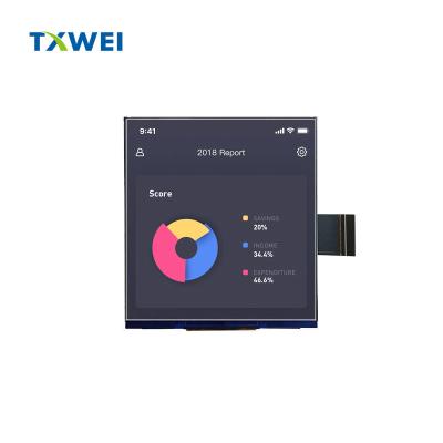 China 3.95-inch 720×720 IPS Square TFT LCD Display with MIPI BIT Interface for Industrial Control for sale