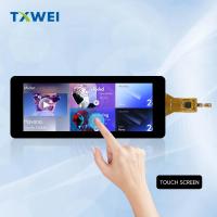 China 6.86-inch long strip capacitive touch 480 * 1280 resolution LCD display screen for sale