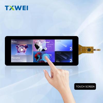 China 6.86-inch long strip capacitive touch 480 * 1280 resolution LCD display screen for sale