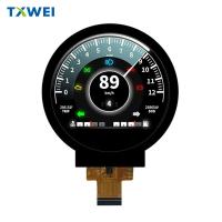 China 2.76-inch Round TFT LCD Display Module 480×480 Resolution with 550 Nits Brightness and RGB 18 BIT Interface for sale