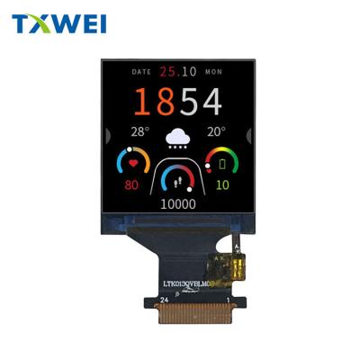 China 1.3 Inch 240×240 IPS TFT LCD Display with 450cd/m² Brightness and -20°C to +70°C Operating Temperature for sale