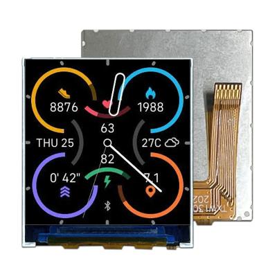 China 1.3-inch 240×240 IPS Square TFT LCD Display with 450cd/m² Brightness and -20°C to +70°C Operating Range for sale