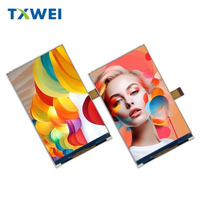 China 3.97-inch TFT LCD Panel with 400 Nits Brightness and 480×800 Resolution for Industrial Applications for sale