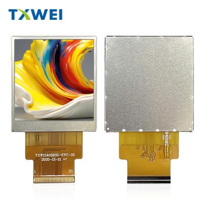 China 1.54 Inch Square TFT LCD Display 240×240 IPS Panel with 1000 cd/m² Brightness and MCU 8 BIT Interface for sale