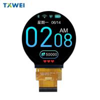 China 2.1-inch 480×480 Round TFT LCD Display with ST7701S Controller and RGB 18-bit Interface for sale