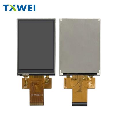 China 3.2 Inch 240x320 Resistive Touch TFT LCD Display 300nits MCU Interface TXW320023S0-RTP for sale
