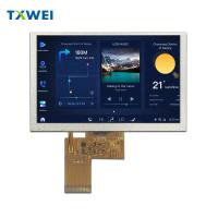 China 5-inch TFT LCD Display With RGB Interface IPS Full View 800 * 480 High-definition TFT Capacitive Touch for sale