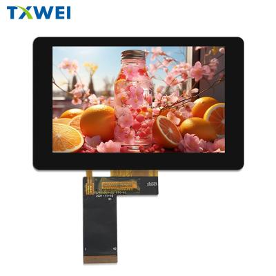 China 5.0 Inch TFT LCD Display Module 800x480 IPS High Brightness 1500cd/m2 RGB Interface for sale