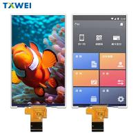 China 7-inch 600×1024 TFT LCD Display with 900 cd/m² Brightness and Touchscreen for Automotive and Industrial Applications for sale