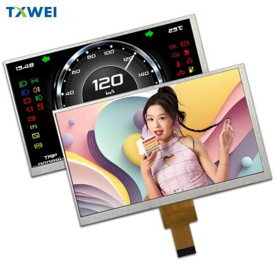 China 7-inch 450cd/m² TFT LCD Display Panel 1024×600 MIPI Interface 40-pin Industrial Screen for sale