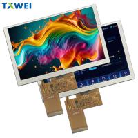 China 5-inch IPS LCD Display 800x480 Resolution 350cd/m² Brightness Industrial Screen -20℃ to +70℃ Operating Temperature for sale