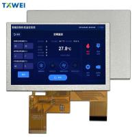 China 5.0 Inch TFT LCD Display 800x480 RGB Interface IPS Wide Temp Industrial Medical for sale