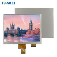 China 8.0 Inch TFT LCD Display 1024x768 LVDS Full View Industrial Medical Screen 300cd/m2 for sale