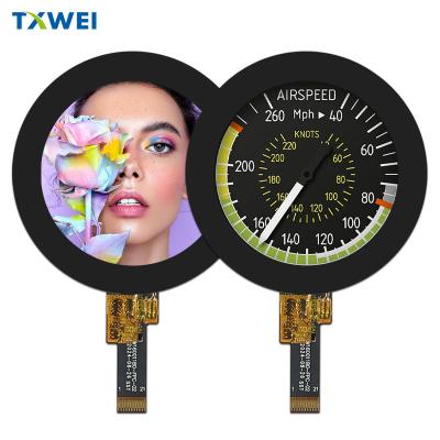 China 1.6 Inch 400x400 Round TFT LCD Display Module with RGB 8-Bit Interface and 350 cd/m² Brightness for sale