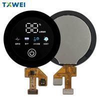 China 1.3-Inch Circular TFT LCD Display Module - 240×240 Resolution, 500 cd/m² Brightness, GC9A01 Driver IC for sale