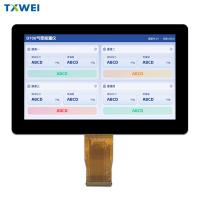 China 7 Inch IPS TFT LCD Display 1024x600 1000nits LVDS 50 Pin for Industrial Monitors for sale