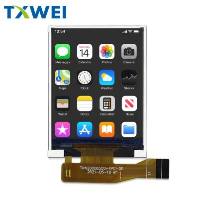China 2.0 Inch 176x220 SPI TFT LCD Module 300cd/m² for Electric Vehicle Instrument Display for sale
