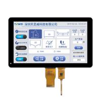 China 10.1 Inch Industrial TFT LCD Module 1024x600 RGB Interface IPS Capacitive Touch Screen for sale