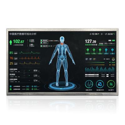 China 13.3 Inch 1920x1080 EDP TFT LCD Display 1000nits High Brightness 30 Pin Industrial Screen for sale