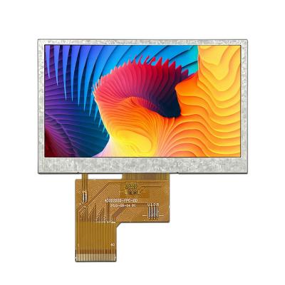 China 4.3 inch TFT LCD Display 480x272 RGB Interface ST7283 Module with Capacitive Touch Screen for sale