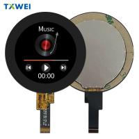 China 1.6 Inch Circular LCD Display  Round LCD Touch Screen RGB Interface 400x400 for sale
