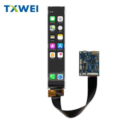 China 6.9 Inch 280×1424 TFT LCD Display Module with HDMI Interface, 5V Power, -30°C to +80°C Storage for sale
