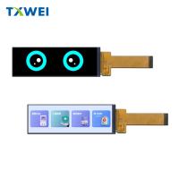 China 4.6 inch LCD Strip Screen 320x960 MIPI Interface 500 cd/m² Brightness Agricultural Machinery Instrument Display for sale